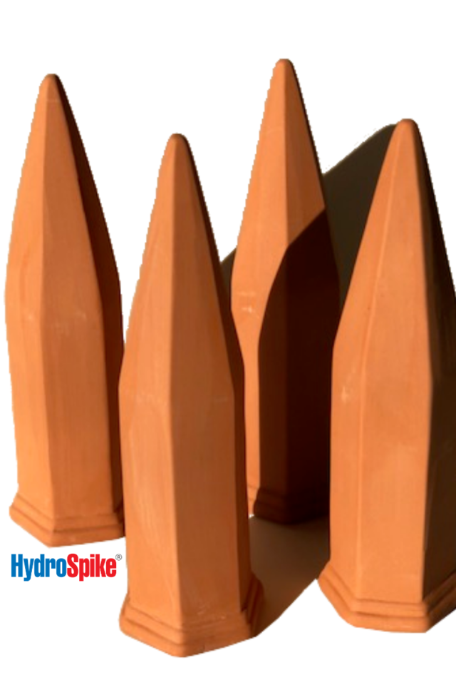 HydroSpike ClaySpike: Terracotta Plant Watering Spikes | HydroSpike®
